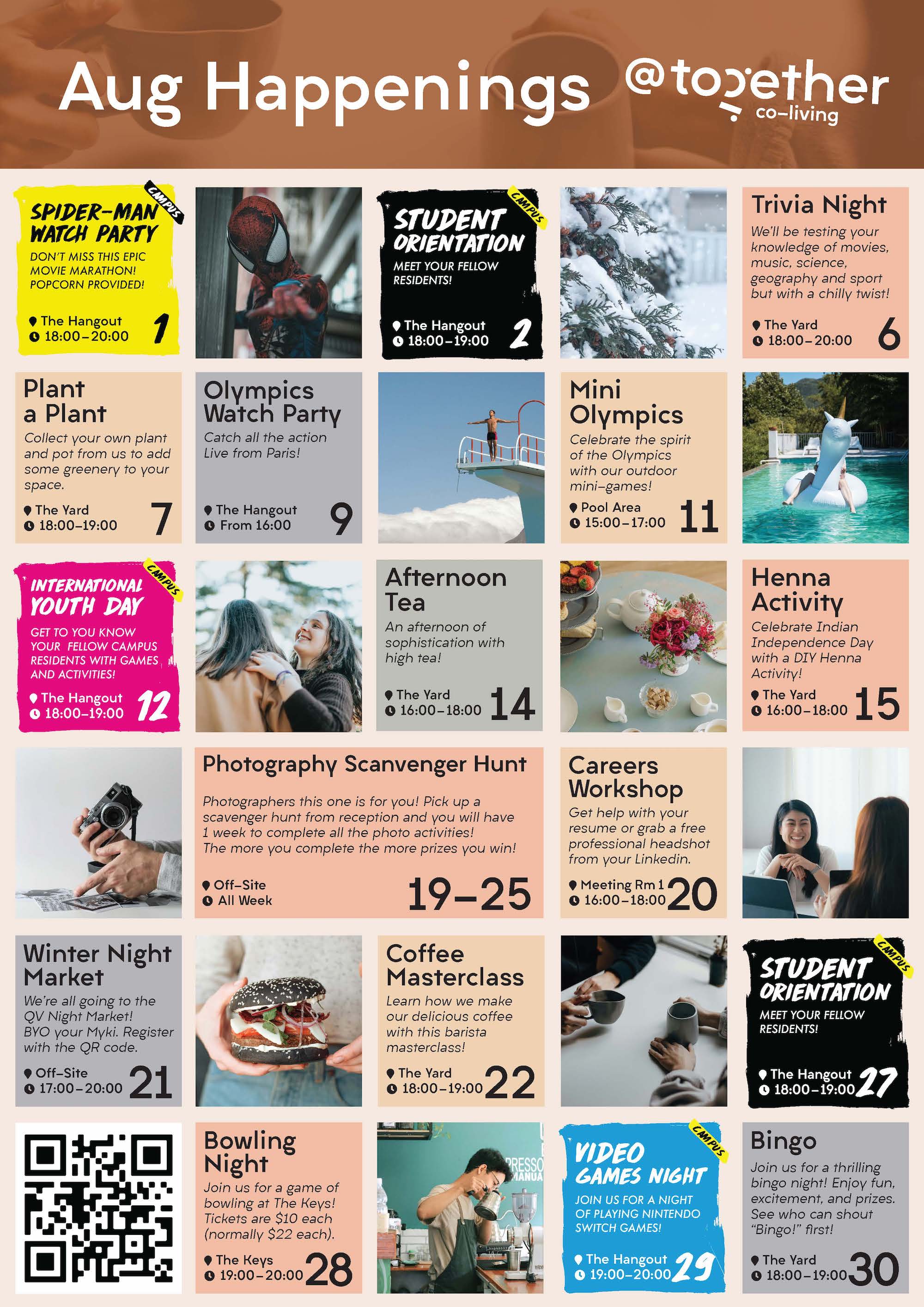 Things To Do In Melbourne | Campus Melbourne Event Calendar